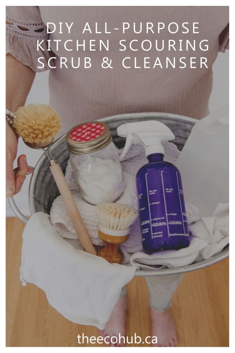 DIY All-Purpose Kitchen Scouring Scrub & Cleanser